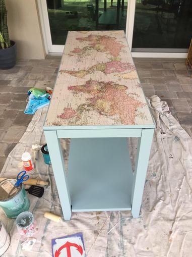 Map Decoupage Tables