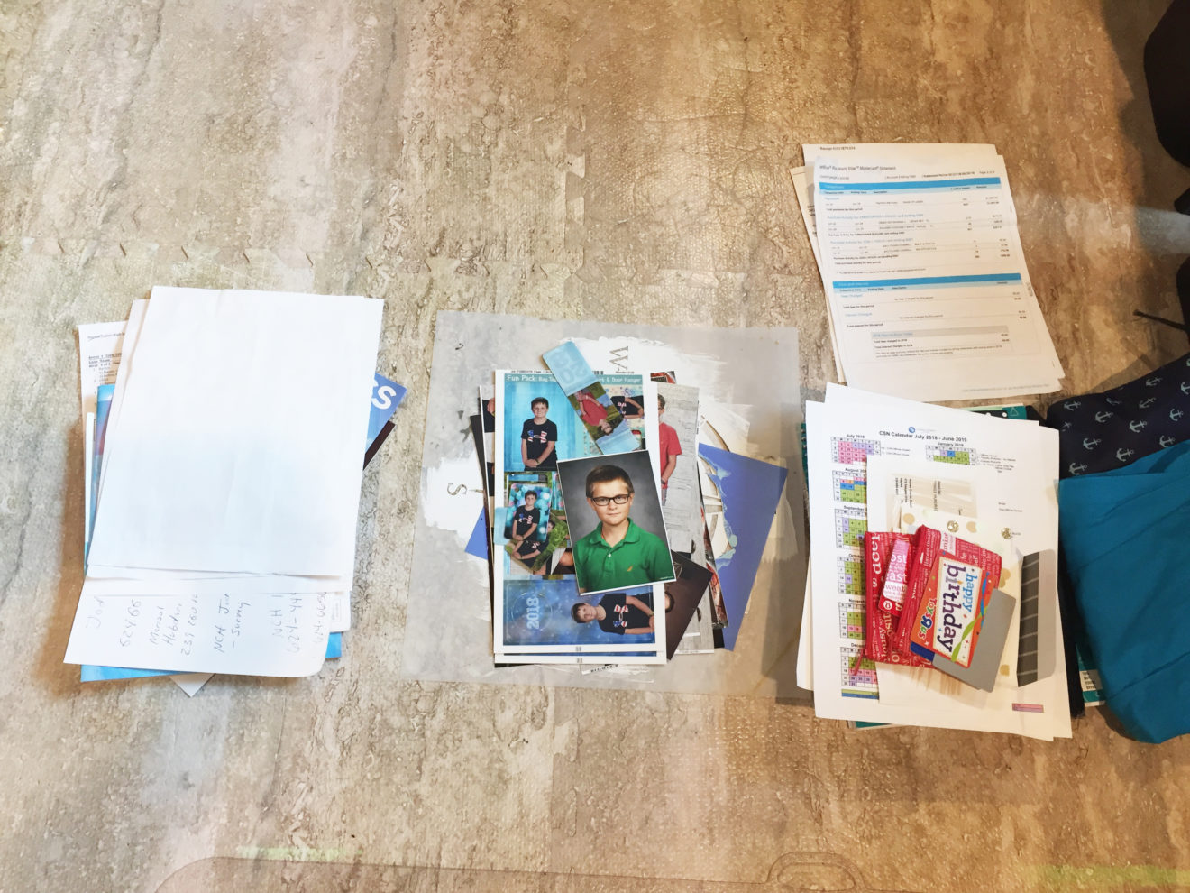 5 Steps to an Organized Desk - the House house