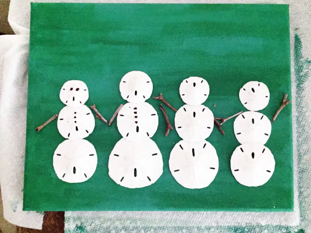 Sand Dollar Christmas Projects - the House house