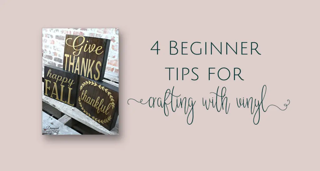 4 Beginners Tips For Crafting With Vinyl - the House house