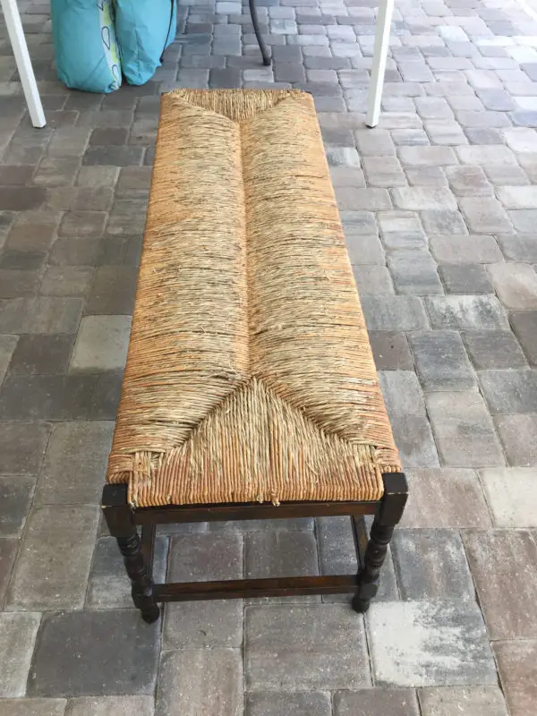 Bench Makeover - the House house