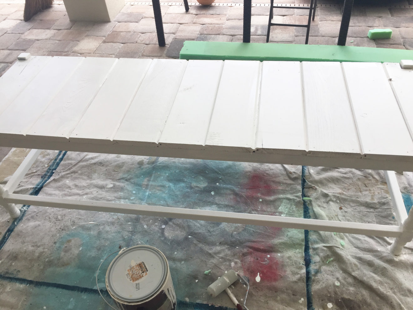 Bench Makeover - the House house