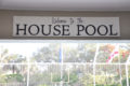 DIY Personalized Pool Sign - the House house