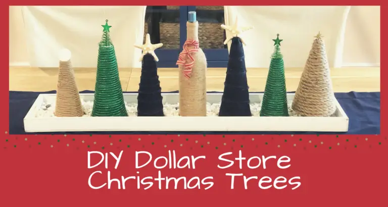 DIY Dollar Tree Christmas Trees - the House house