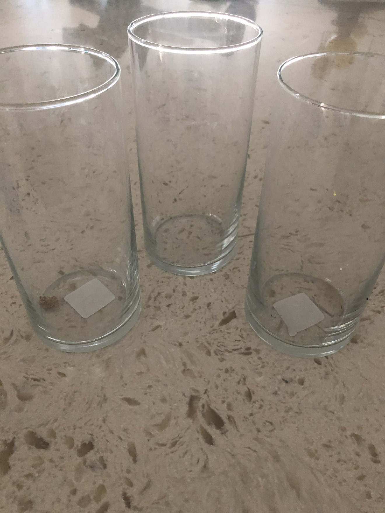 Easy Dollar Tree DIY Gold Dipped Vases - the House house