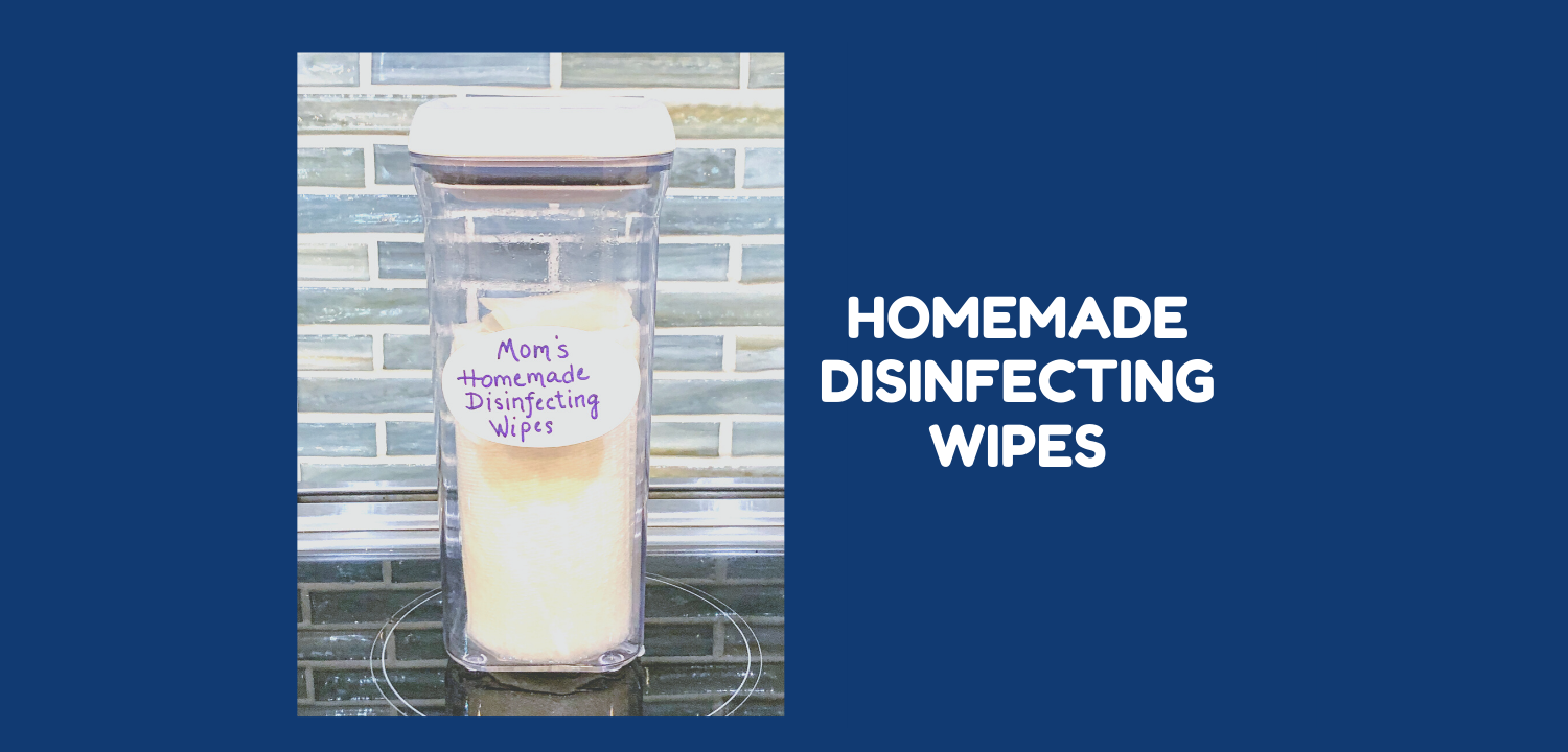 Homemade Disinfecting Wipes - the House house