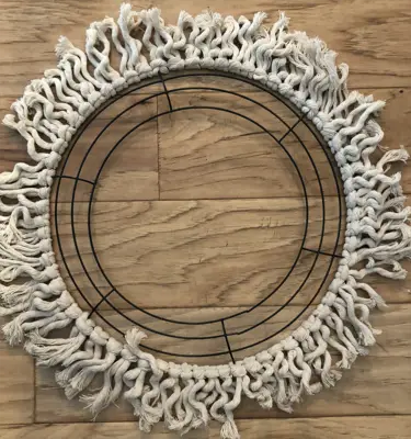 DIY Boho Mirror - the House house