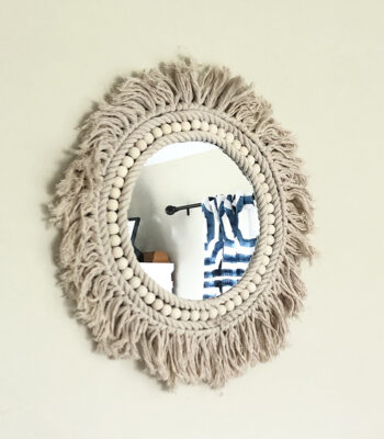 DIY Boho Mirror - the House house
