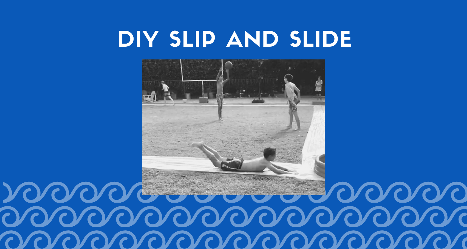 DIY Slip and Slide Kickball Game - the House house