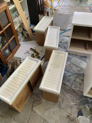 Goodwill End Tables Makeover - the House house