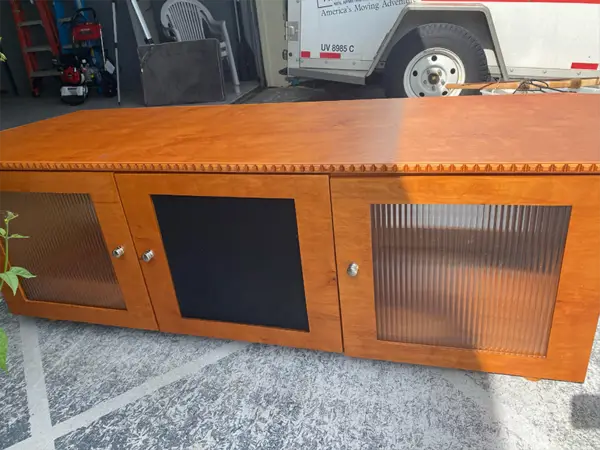 Trash to Treasure TV Console Table - the House house